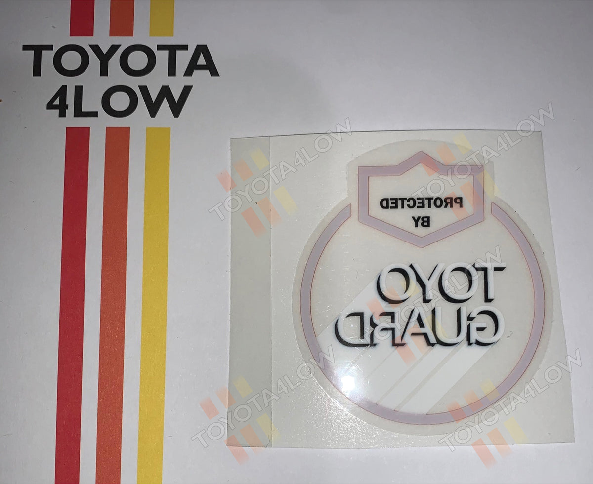 TOYO GUARD Window decal – Toyota4Low